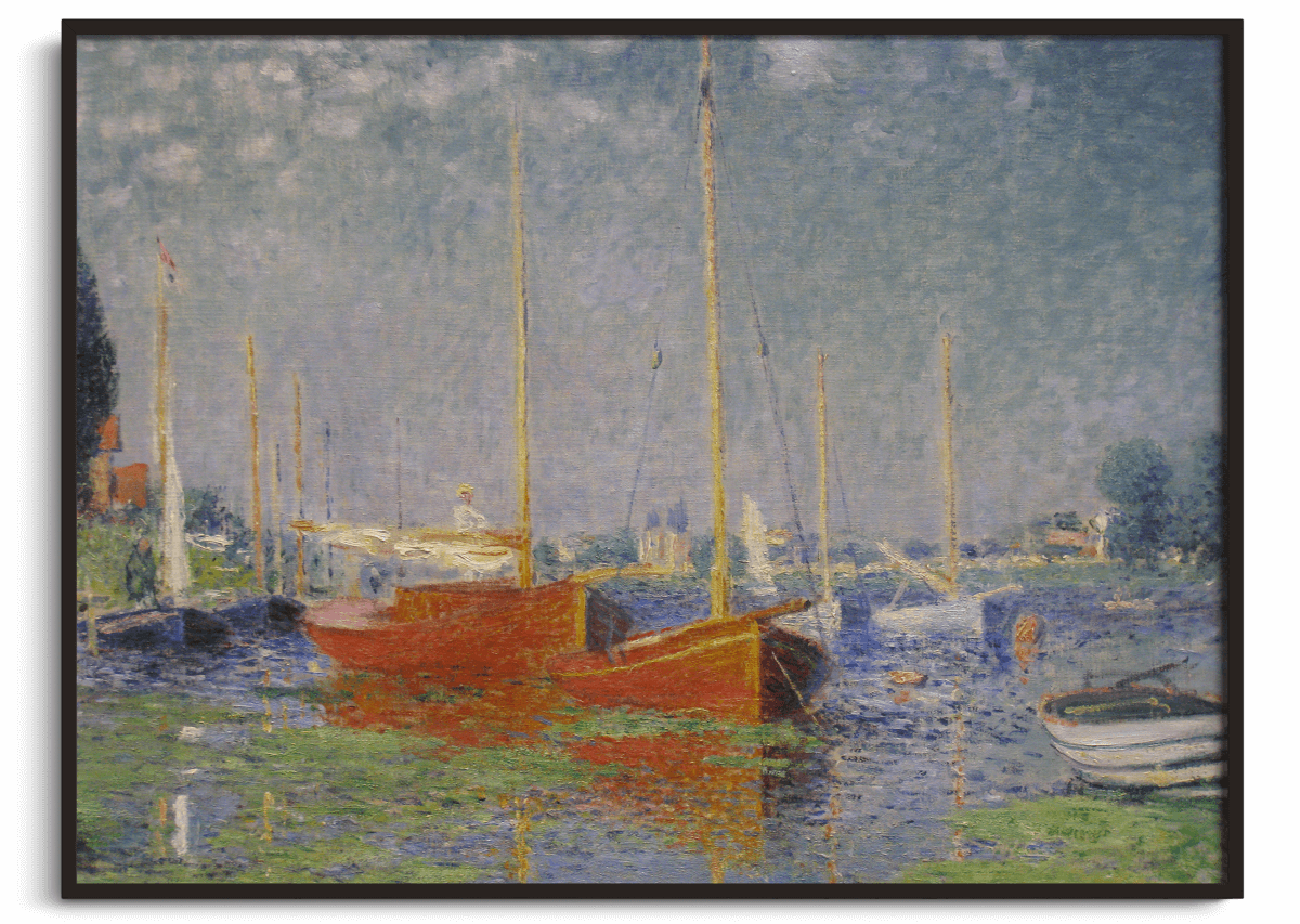 Reproduction de Argenteuil de Claude Monet – Galerie Mont-Blanc