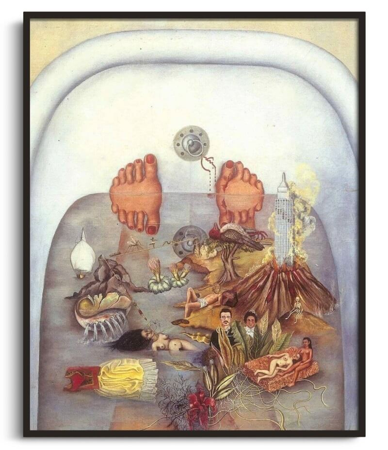 Frida Kahlo Ospedale Henry Ford