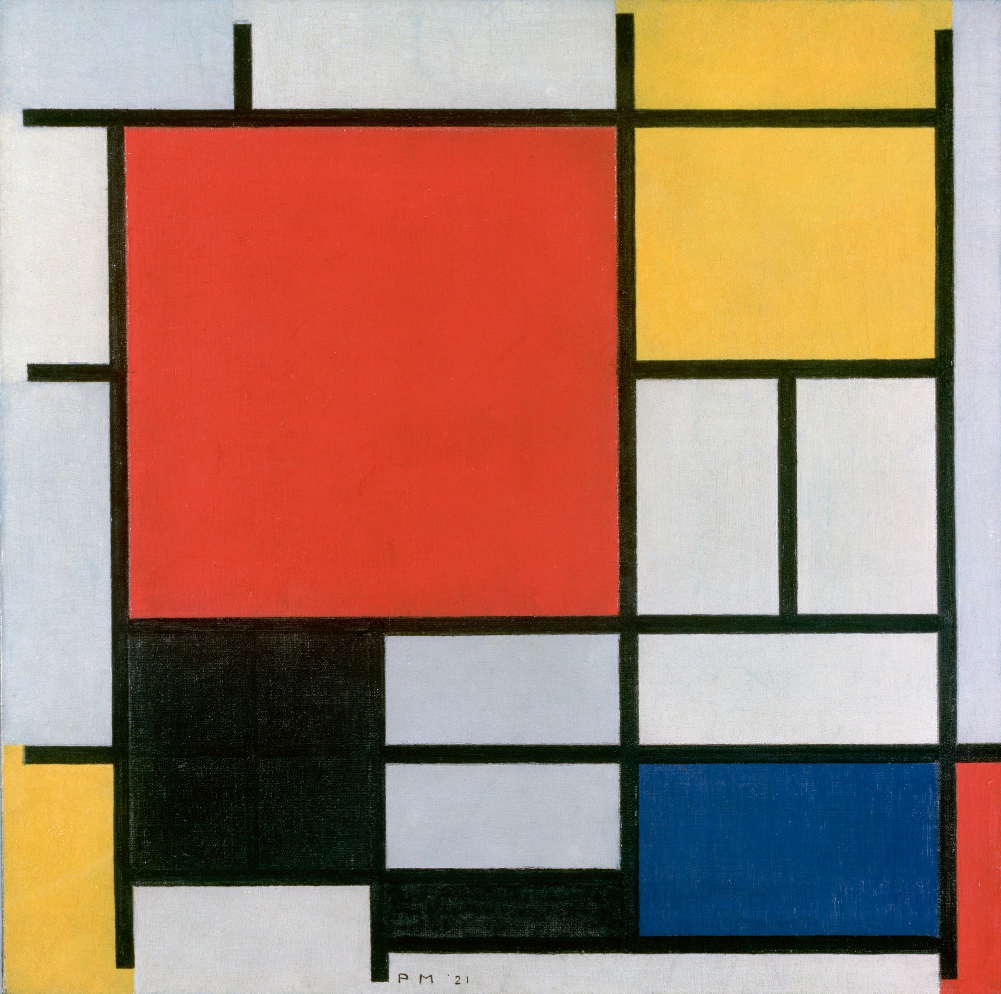 What are the 8 most beautiful abstract paintings by Piet Mondrian ...
