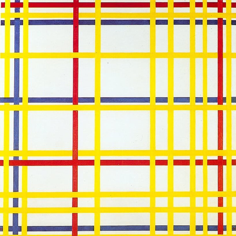 What are the 8 most beautiful abstract paintings by Piet Mondrian ...