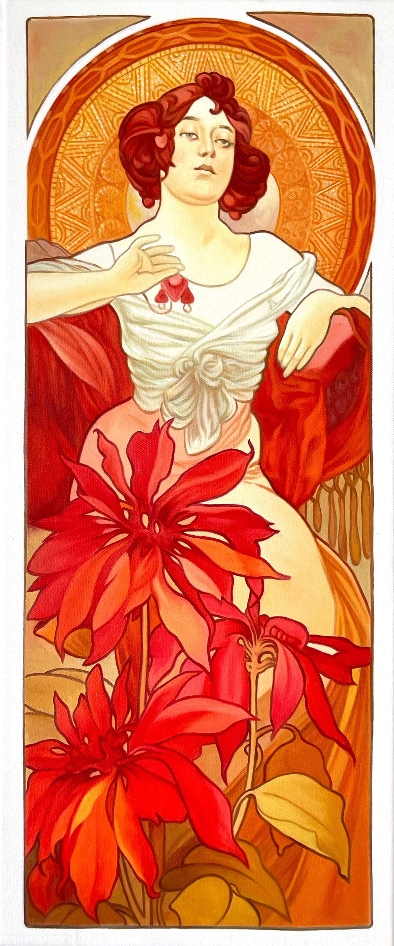 Reproduction de Ruby de Alfons Mucha – Galerie Mont-Blanc