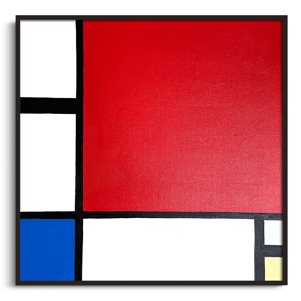 Piet Mondrian Composition 10