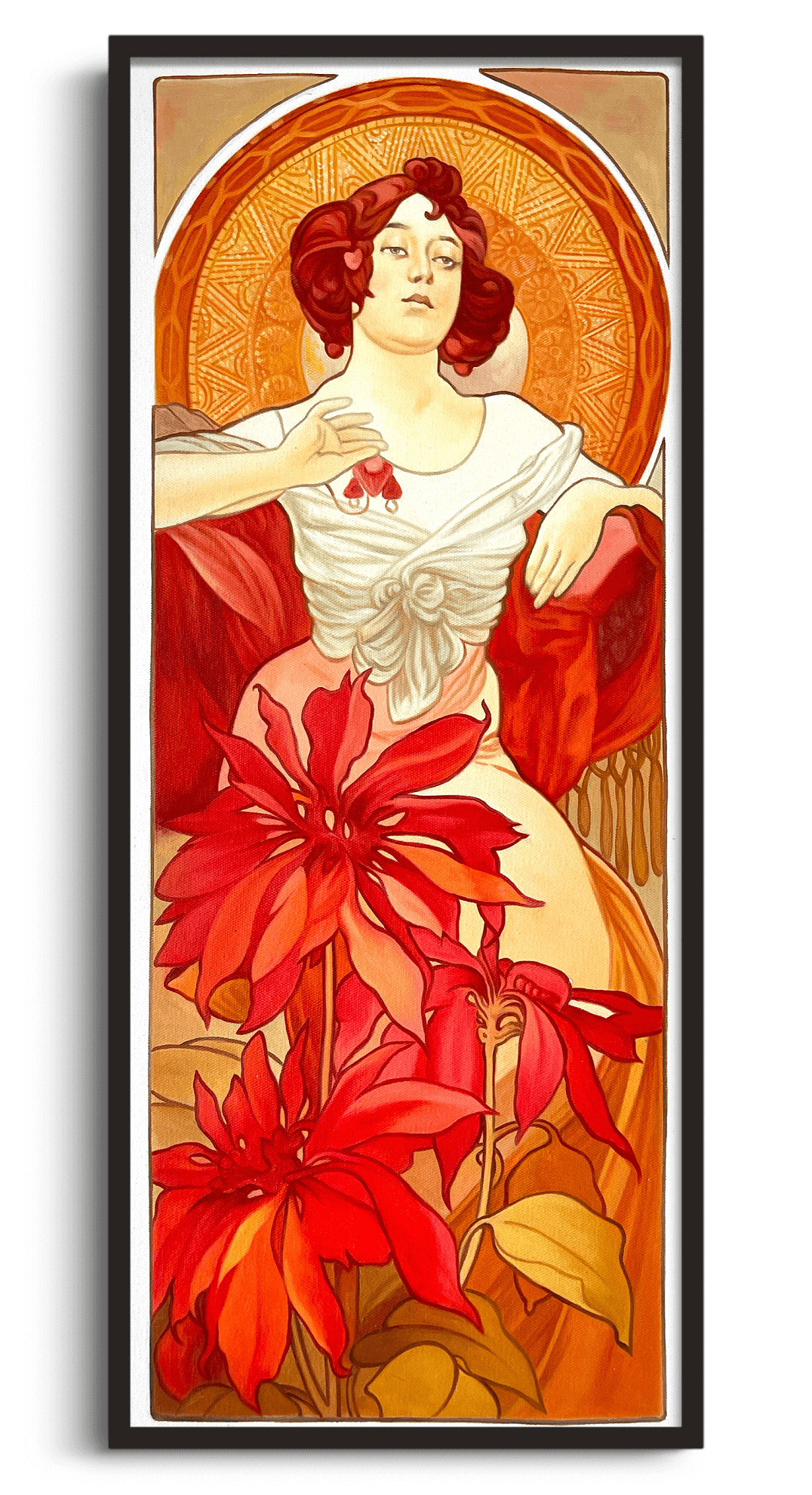 Reproduction de Ruby de Alfons Mucha – Galerie Mont-Blanc